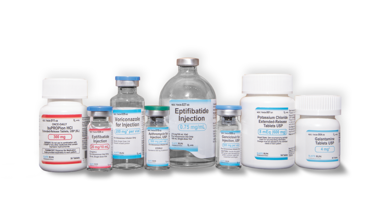 srp_product-family-201109 | Slate Run Pharmaceuticals